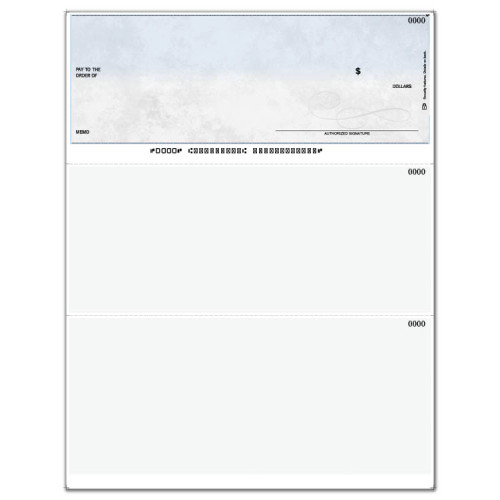 Laser Top Checks, Deluxe Laser Checks, Unlined