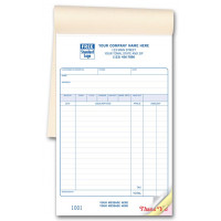 Carbonless Custom Sales Invoice Books