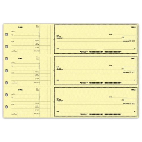 3 To A Page Checks - Business Checks - Business Checks Order
