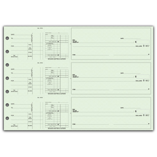 3-On-A-Page Payroll Check (53226N) - 3-To-A-Page Checks - Business ...