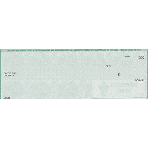 Check per page Blank (3cppb) - Blank Computer Checks - Computer Checks