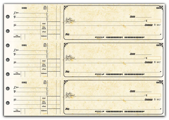 3 To A Page Checks - Business Checks - Business Checks Order
