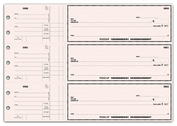 3 To A Page Checks - Business Checks - Business Checks Order