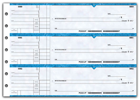 3 To A Page Checks - Business Checks - Business Checks Order