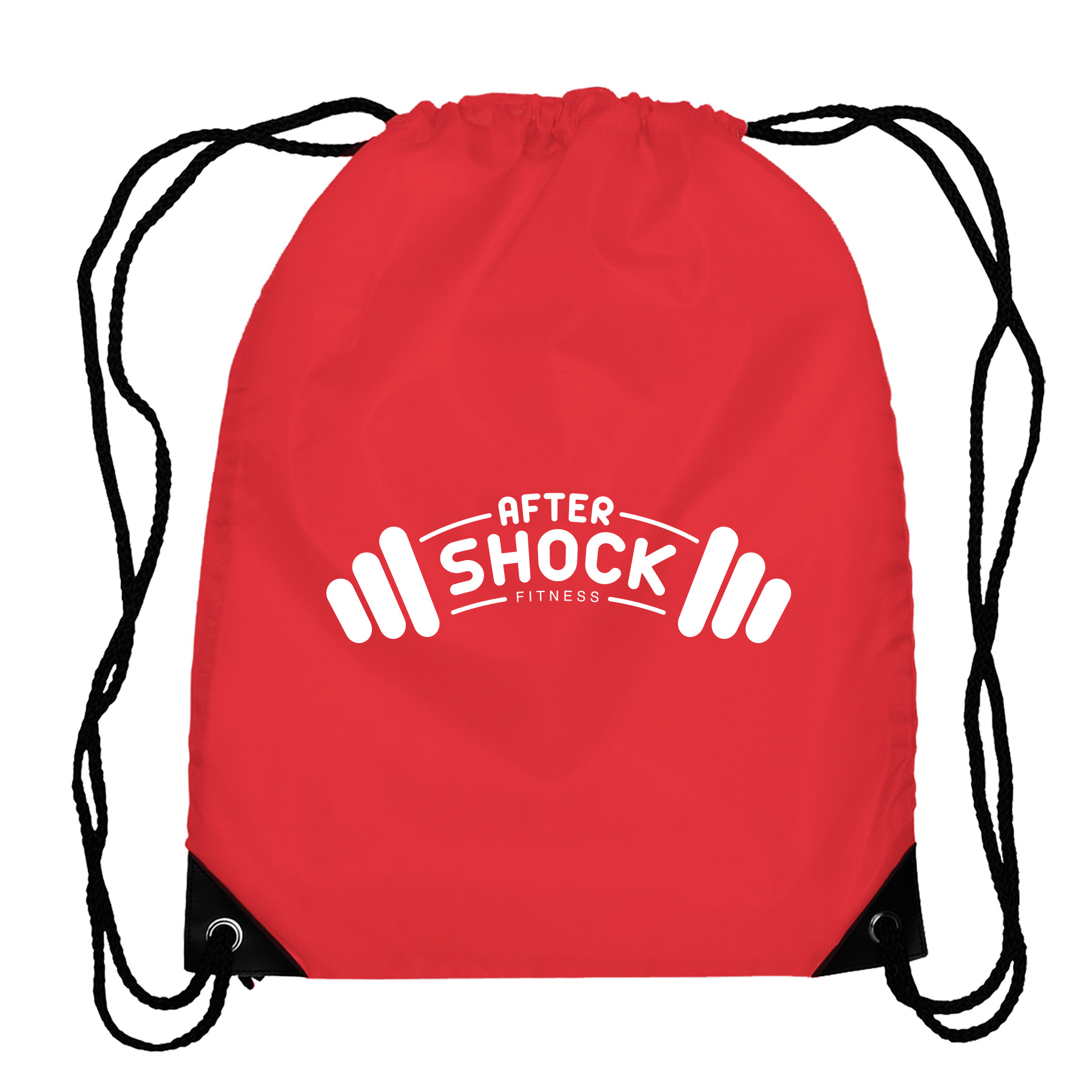 Broadway Drawstring Backpack - 210D Polyester